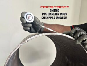 Pipe groove measuring tape, Pipe Diameter Tape Measure